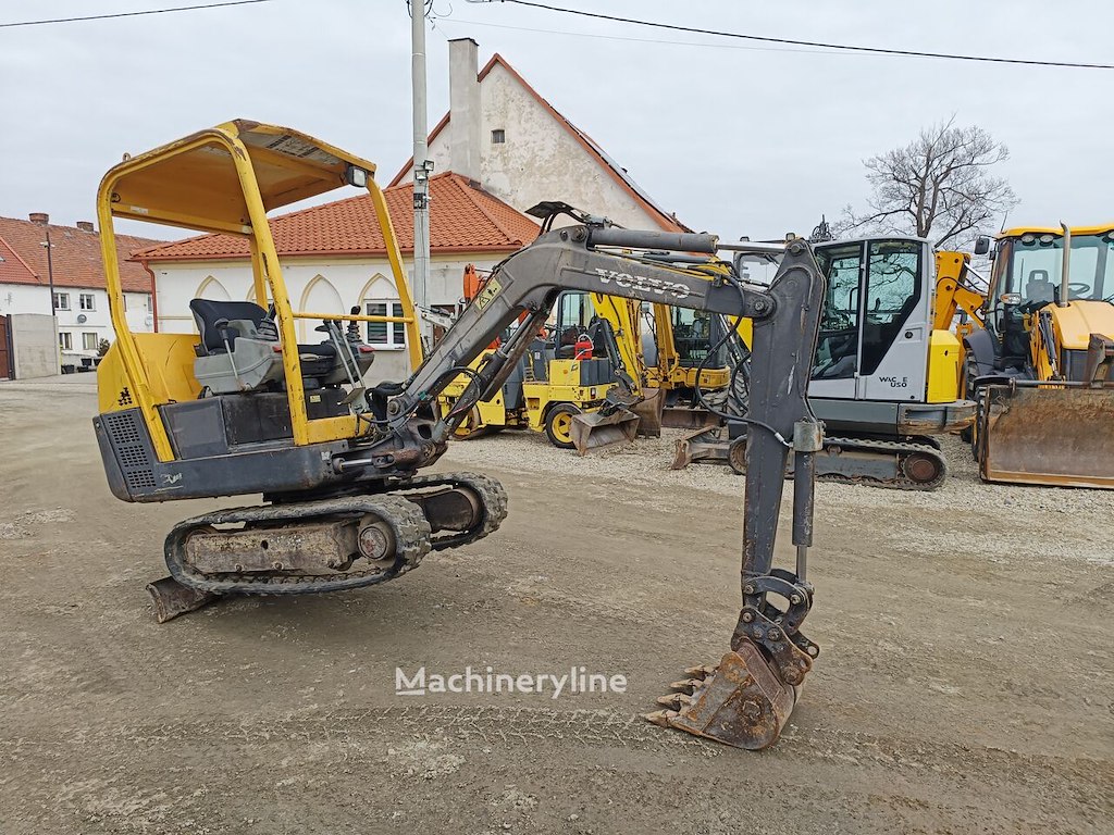 Volvo EC 15b minikoparka Wacker Neuson Kubota bobcat komatsu cat Volvo mini bager