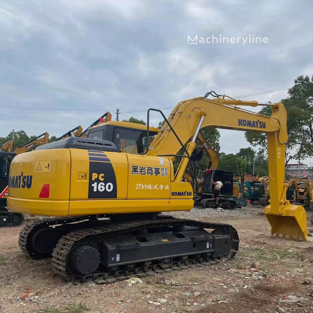 Komatsu PC160 PC130 PC120 bager guseničar