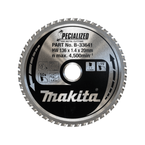 MAKITA B-33641 TCT list za testeru za metal