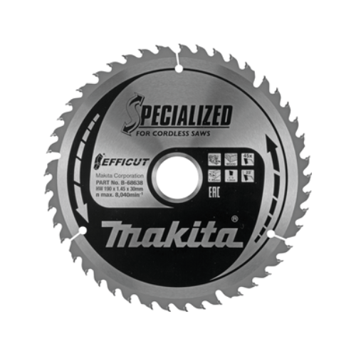 MAKITA B-68638 List za testeru od tvrdog metala EFFICUT