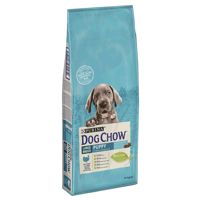 Dog Chow Puppy Large Ćuretina, 14 kg