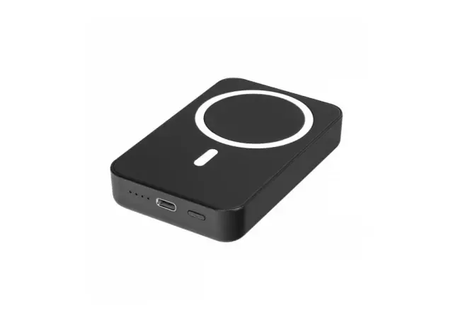 S-LINK Eksterna baterija M100, 10000mAh, PD20W, Magsafe, Crna