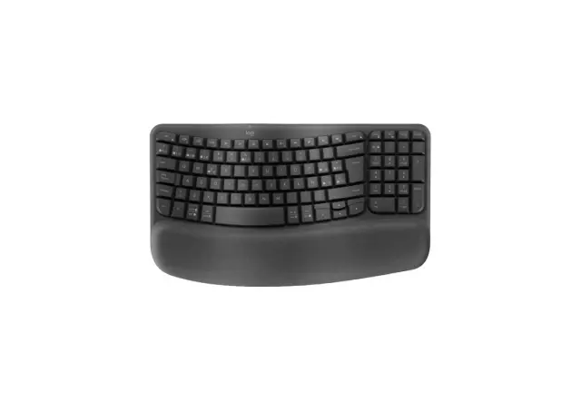 LOGITECH Wave Keys wireless keyboard - GRAPHITE for Business