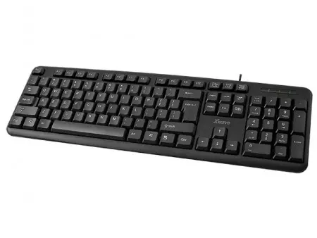 XWAVE X 07 Tastatura USA, USB, Crna