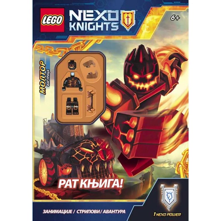 LEGO NEXO KNIGHTS Rat knjiga