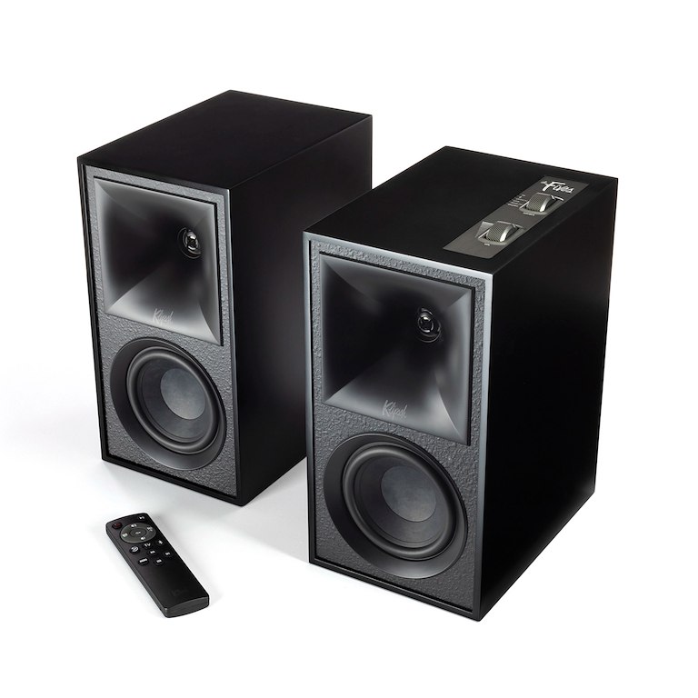 Klipsch THE FIVES MATTE BLK Bookshelf aktivni zvučnici