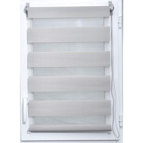 Luance zebra roletna 45x90 cm svetlo siva