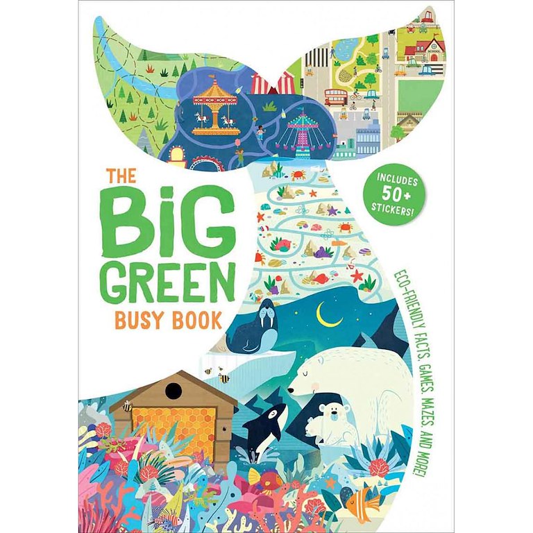 BIG GREEN BUSY BOOK