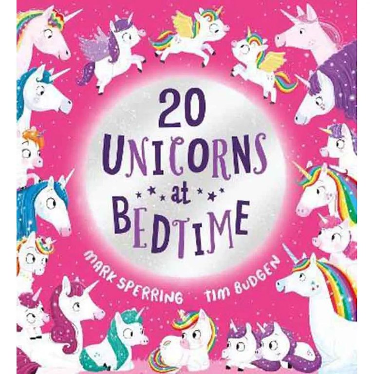 TWENTY UNICORNS AT BEDTIME