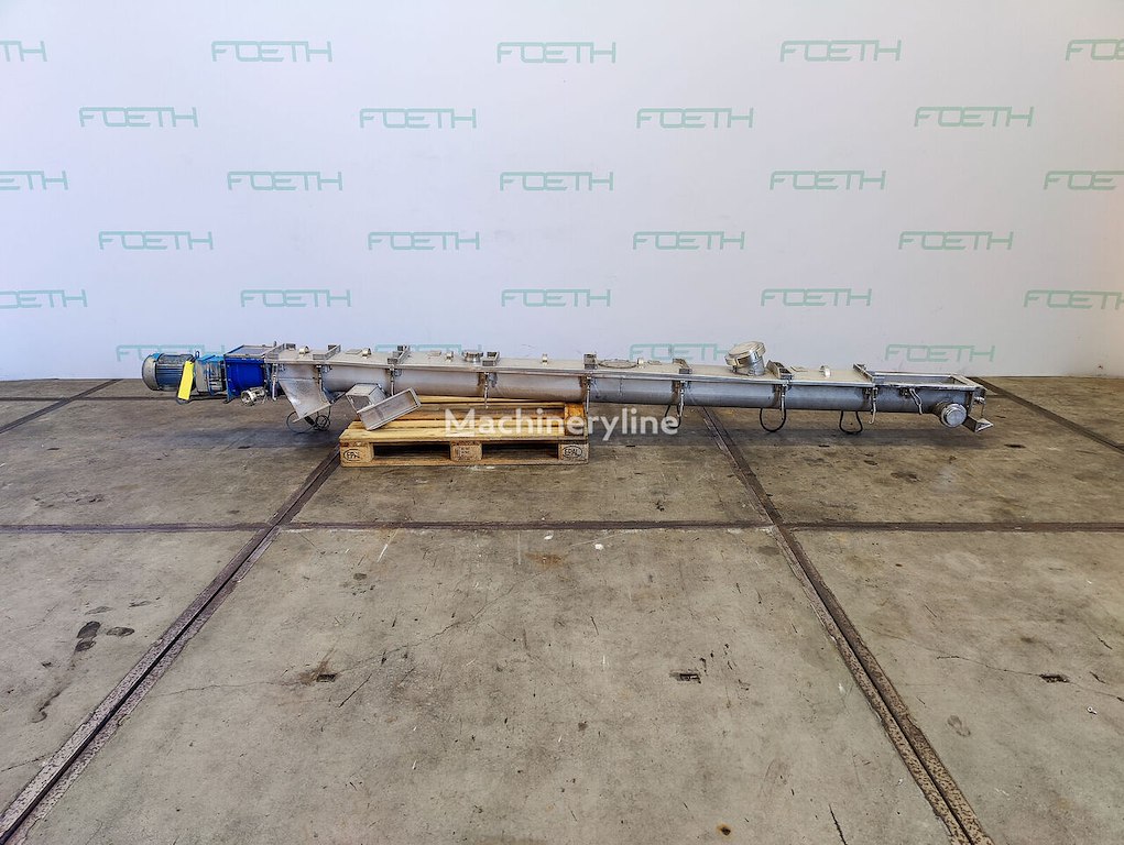 "inclined" Vertical screw conveyor pužni transporter
