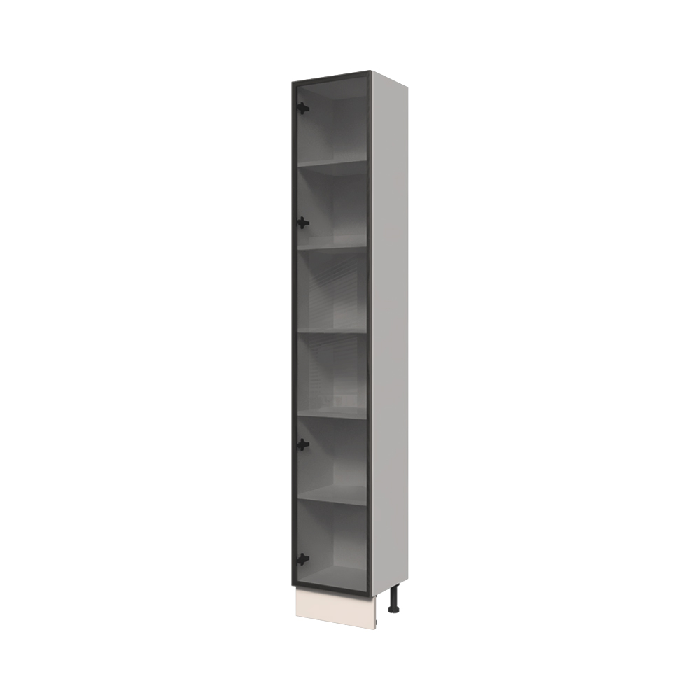 VITRINA SA STAKLENIM KRILIMA K23-40-AL