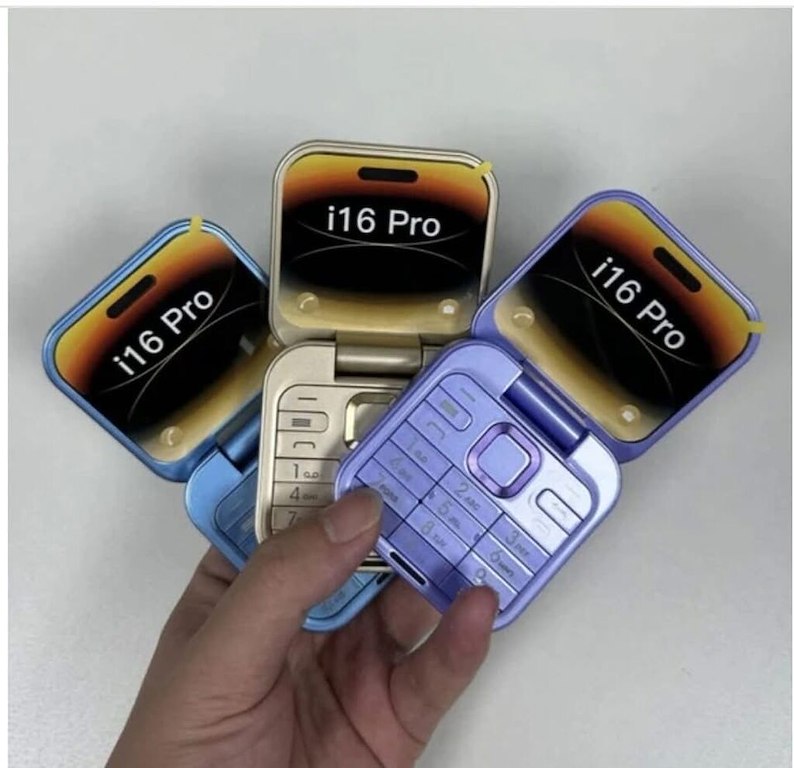 Mini mobilni telefon I16 pro flip sa dve kartice 3999 din