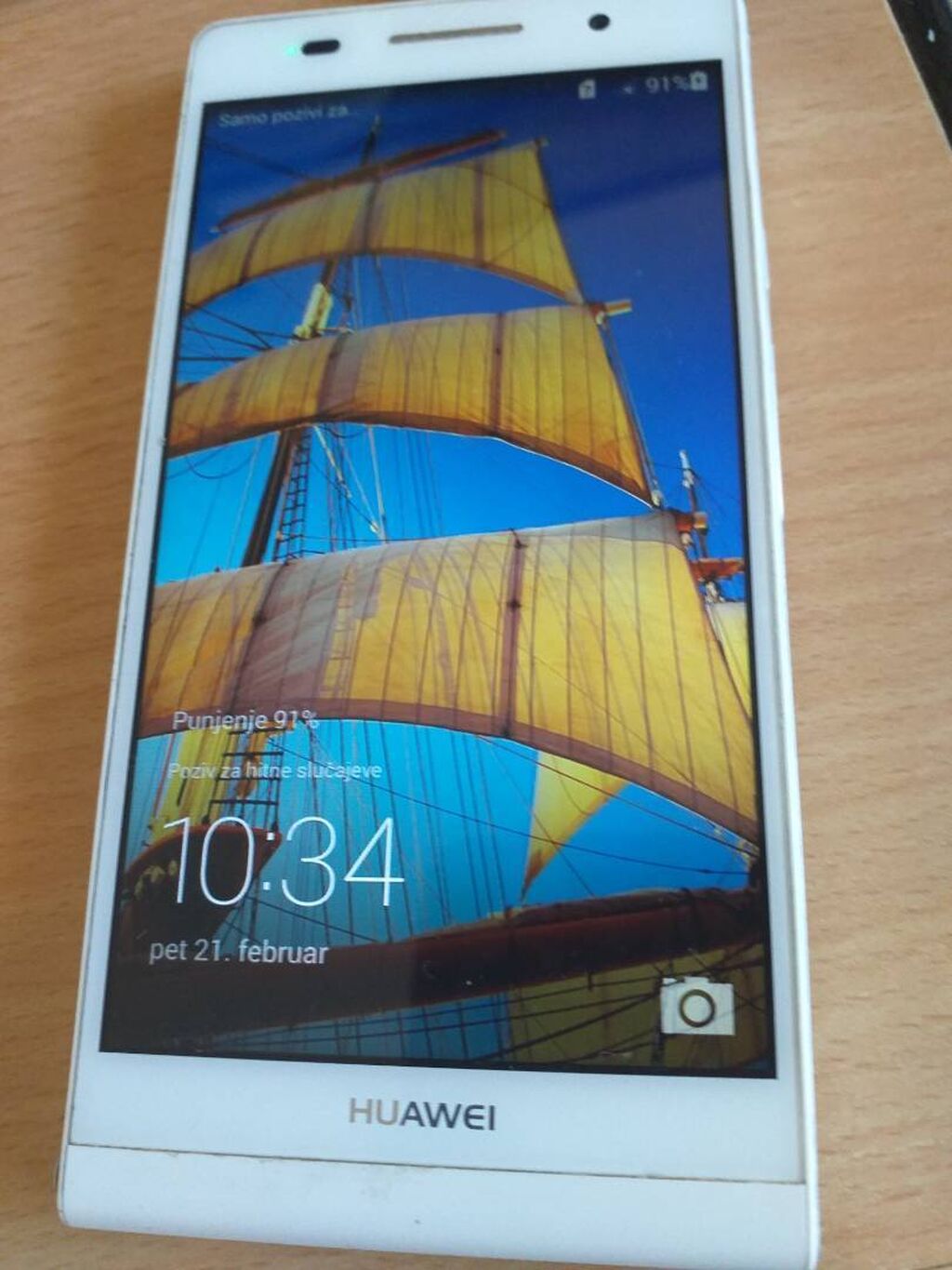 Huawei Ascend P6, bоја - Bela