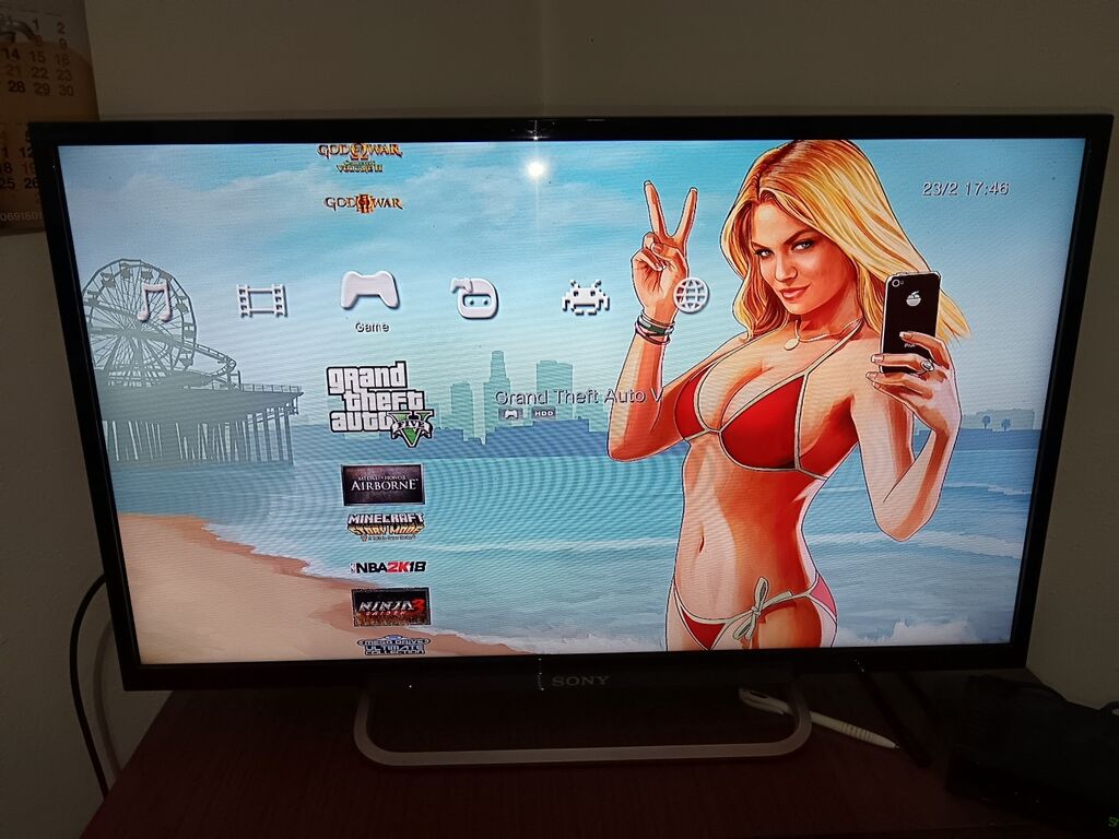 Playstation 3 Čipovan 320 Gb Full oprema GTA V, Pes 21 + hit igre Sony