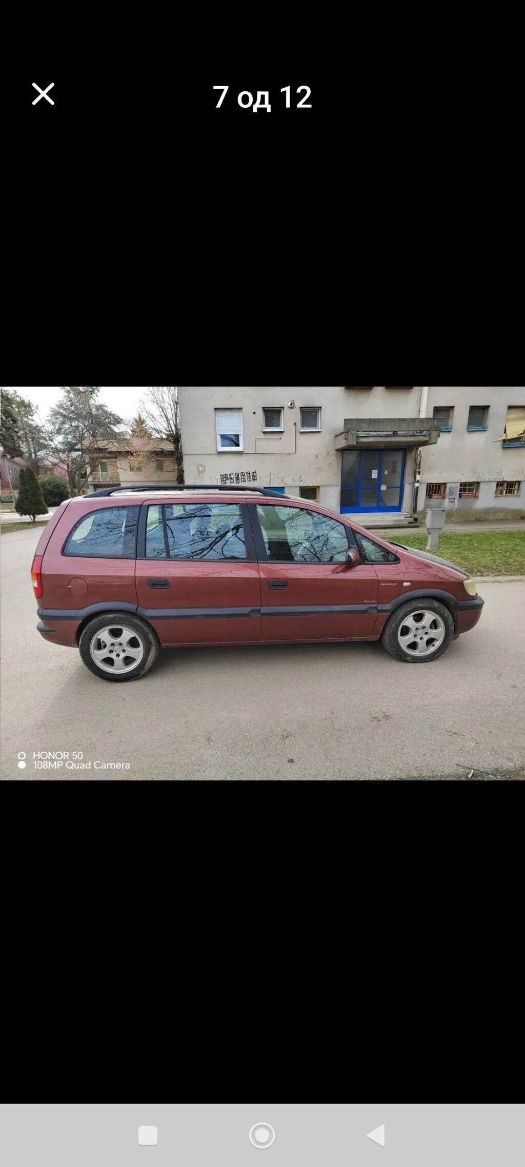 Opel zafira moze cela mogu delovi