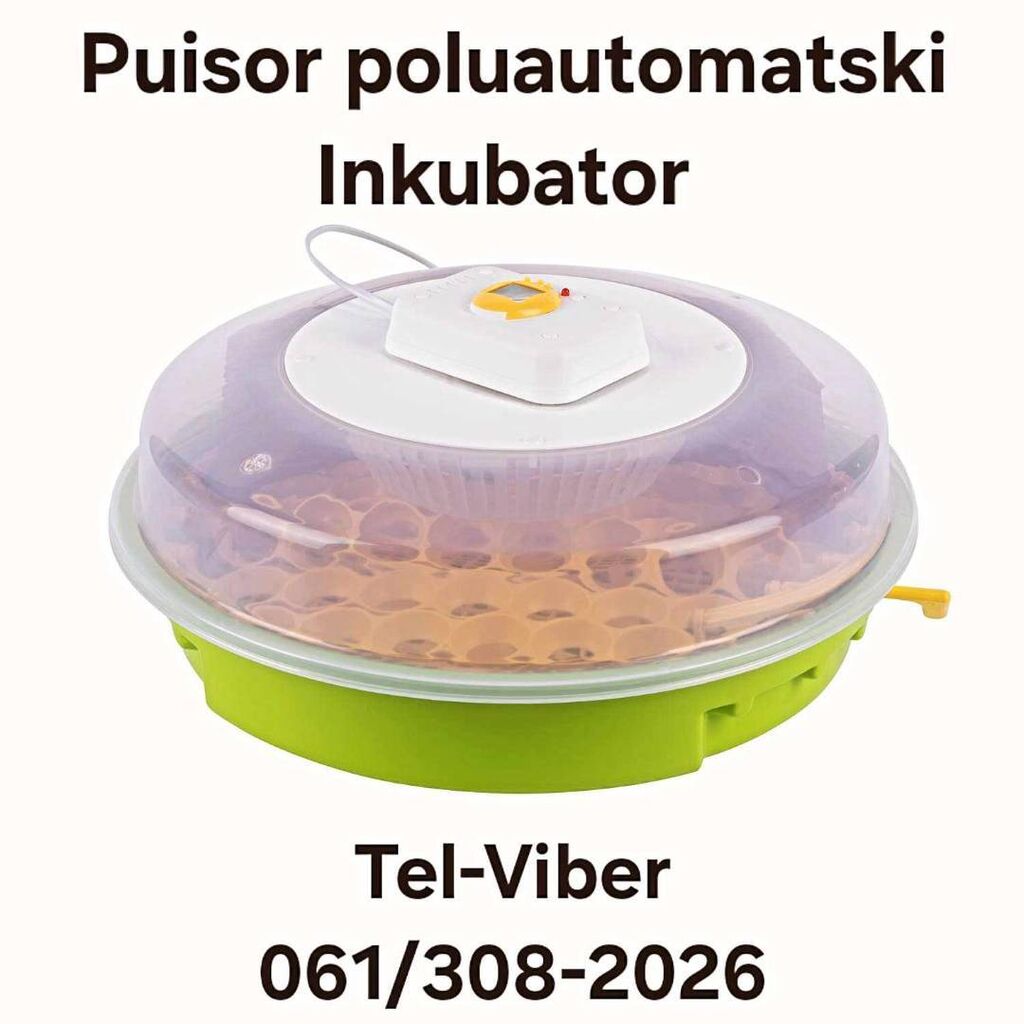 Poluautomatski inkubator puisor 51 jaje! Pogodno za kokošija