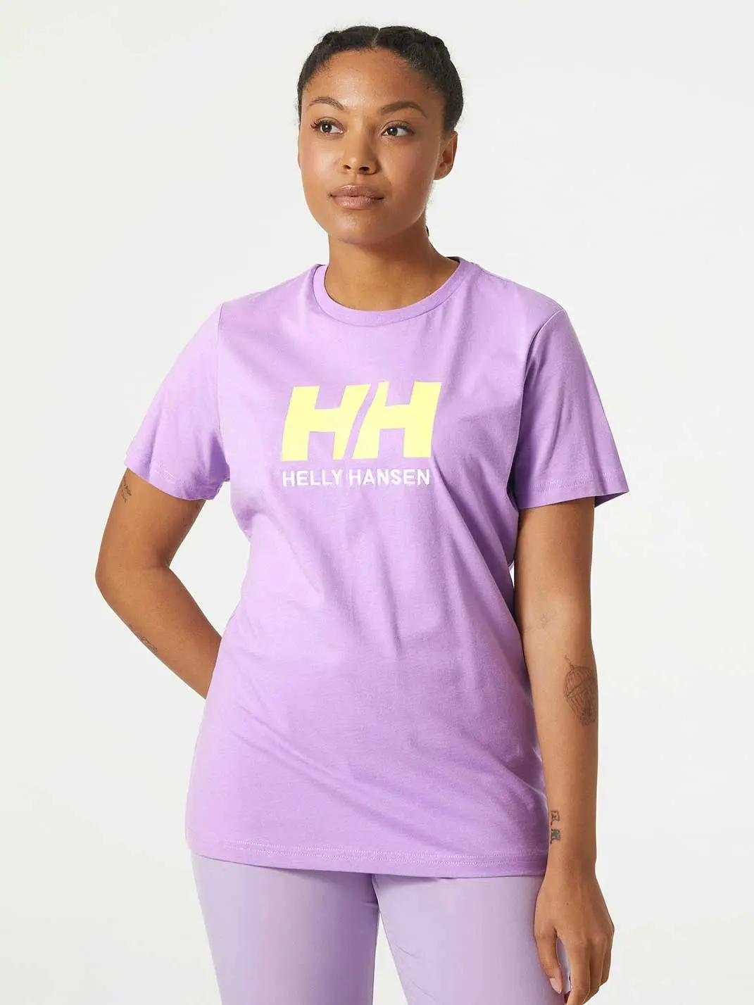 HELLY HANSEN Ženska majica W HH LOGO T-shirt lavanda