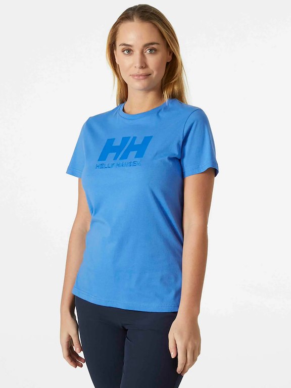 HELLY HANSEN Ženska majica kratkih rukava Logo, Plava