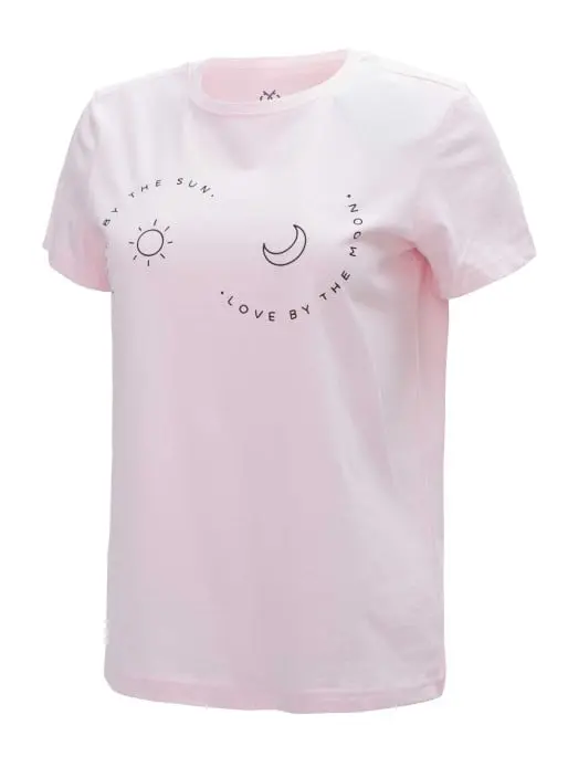 BRILLE Ženska majica MOON&SUN, Roze