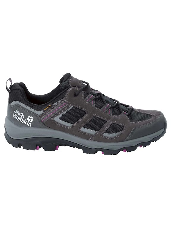 JACK WOLFSKIN Ženska cipela za planinarenjeVOJO 3 TEXAPORE LOW W sive