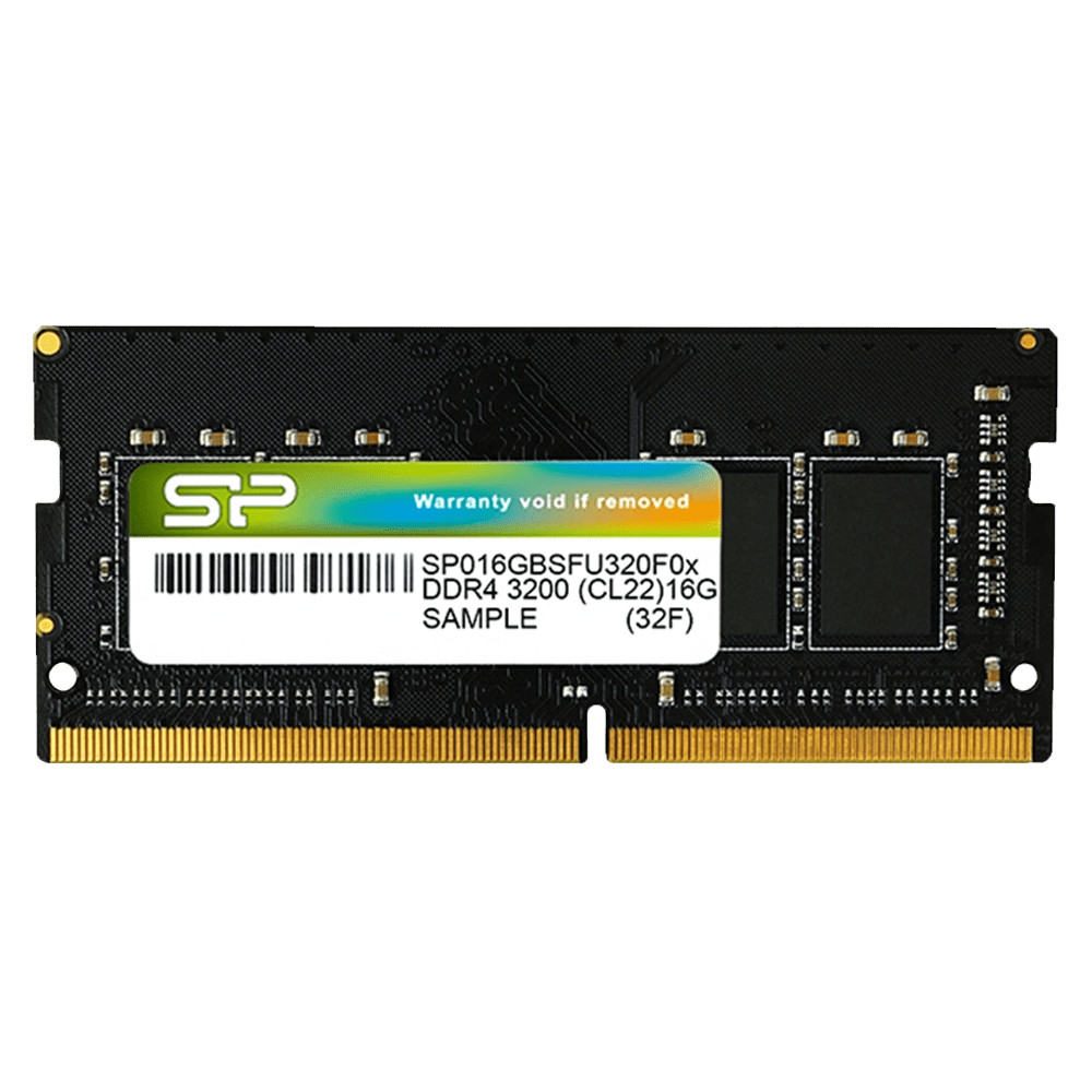 Silicon Power 16GB DDR4-3200 CL22 DRAM SO-DIMM Notebook , WPSP016GBSFU320X02