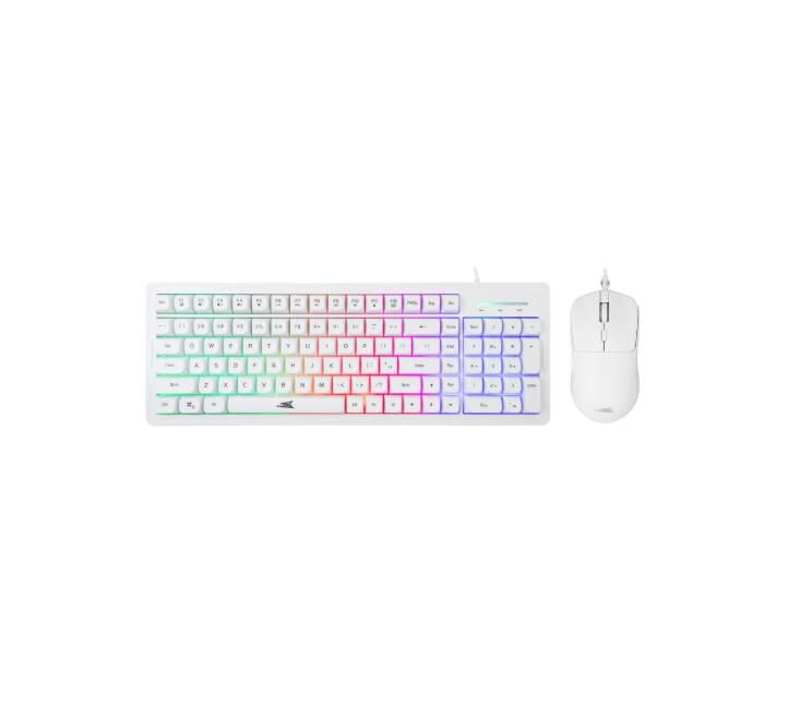 Baracuda Gaming komplet 2u1 BGC 012 ORCA - White Combo