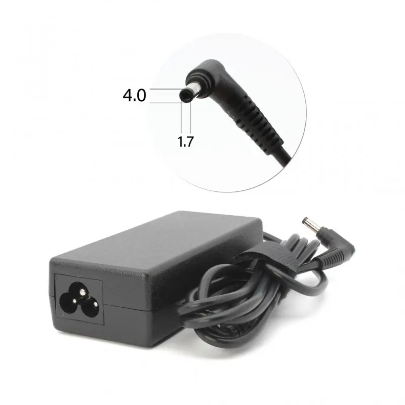 Punjač za laptop Lenovo 4x1.7mm, 3.25A, 20V, 65W, Crni