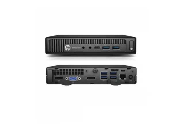 HP PC 800 G2 MINI i5-6500T/8GB/256GB NEW/1VGA + 2DP/Win8Pro UPG Win10Pro