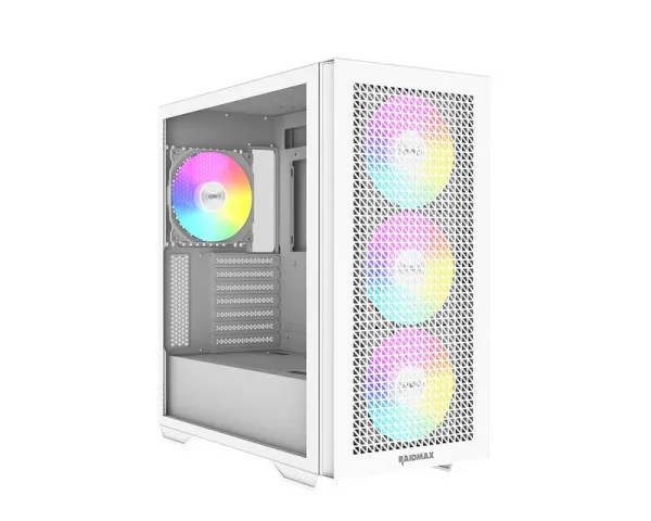 Kućište Raidmax Meshiah X605 Full Tower 4 x ARGB fan/Beli/X605TWF WT