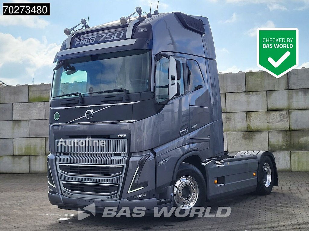 Volvo FH16 750 4X2 XL 2x Tanks Standklima ACC Alcoa's LED tegljač