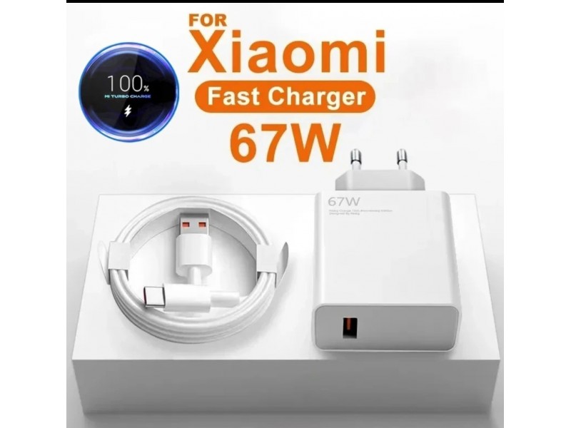 Xiaomi brzi kabal za punjenje telefona 67W