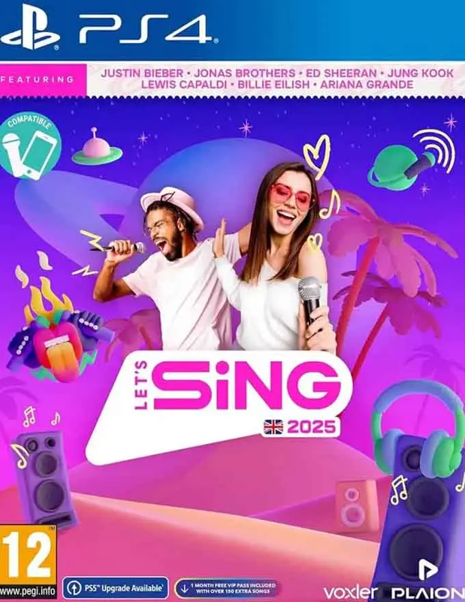 PLAION Igrica za PS4 Let's Sing 2025