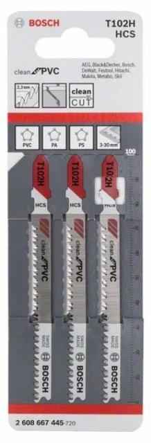 Bosch List ubodne testere T 102 H Clean za PVC ( 2608667445 )