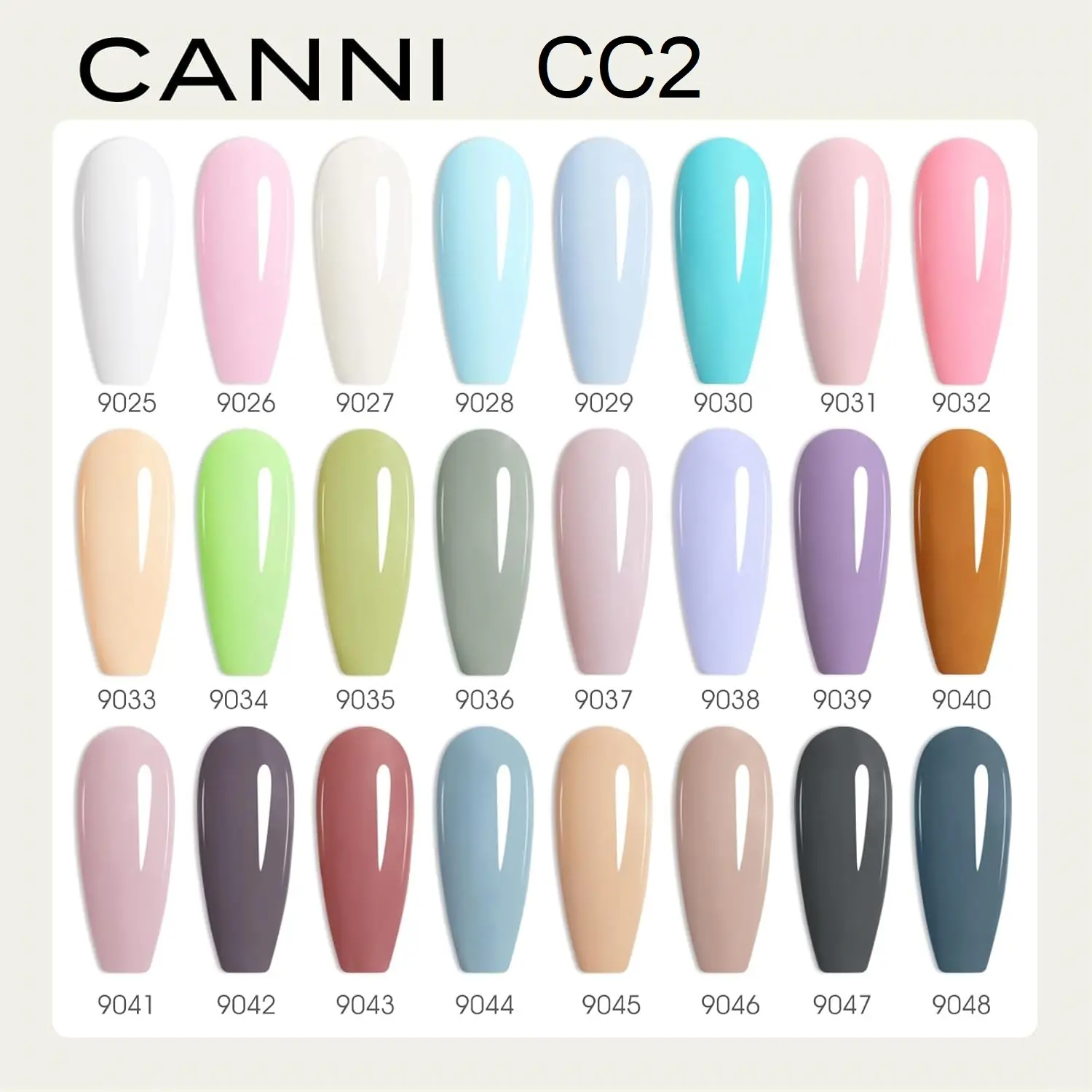 Set UV/Gel lakova Canni CC2, 24 komada