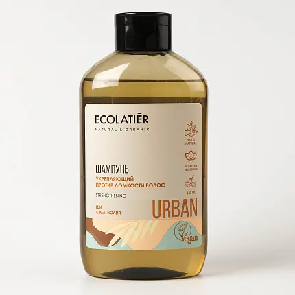 ECOLATIER Šampon protiv lomljenja kose Urban, Ši i magnolija, 600 ml