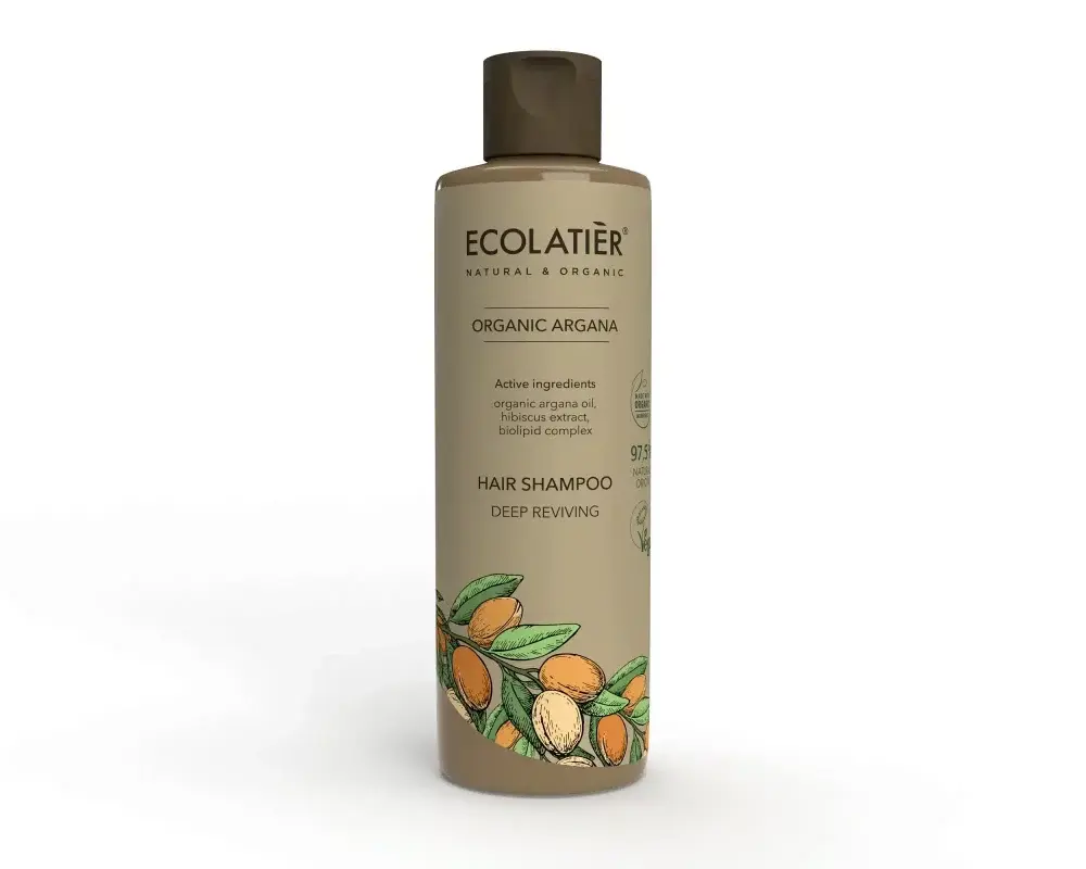 ECOLATIER Šampon za kosu Organski Argan, Dubinski oporavak, 250 ml