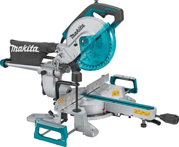 Makita LS0816F stacionarna potezna kružna testera, 1200W, sa kesom za prašinu