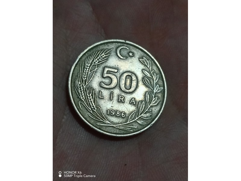 50 lira 1986