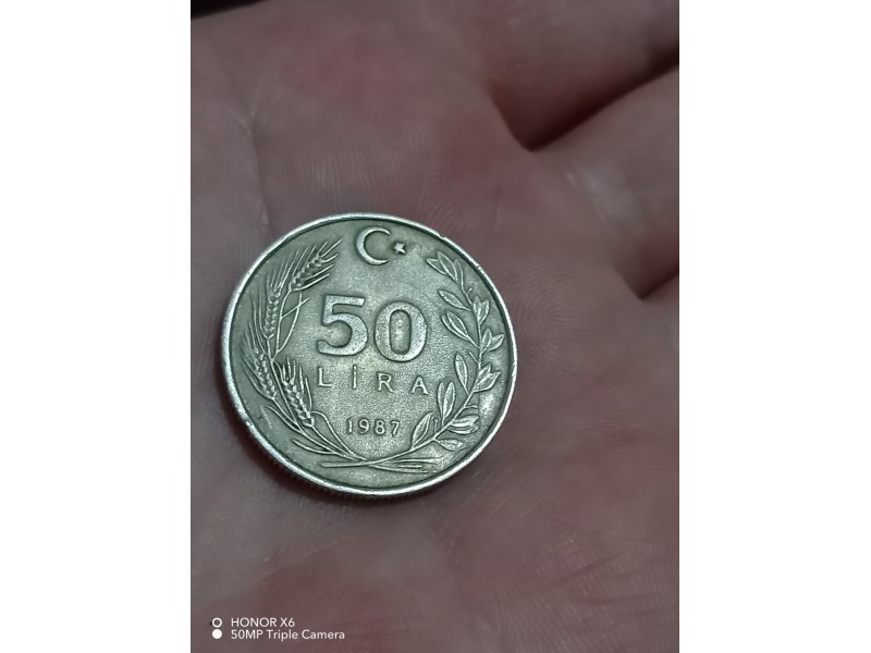 50 lira 1987