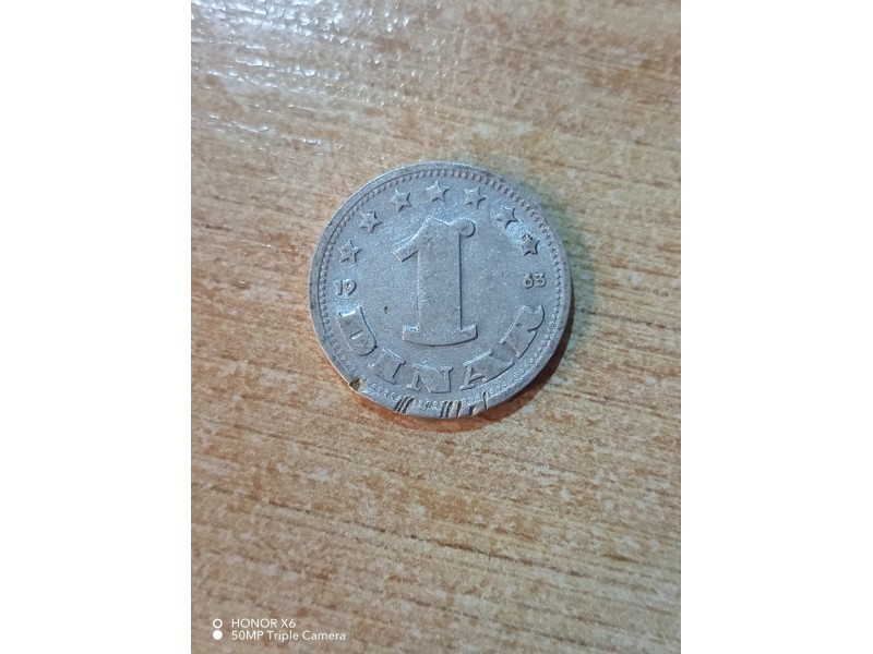 1 dinar 1963 sfrj