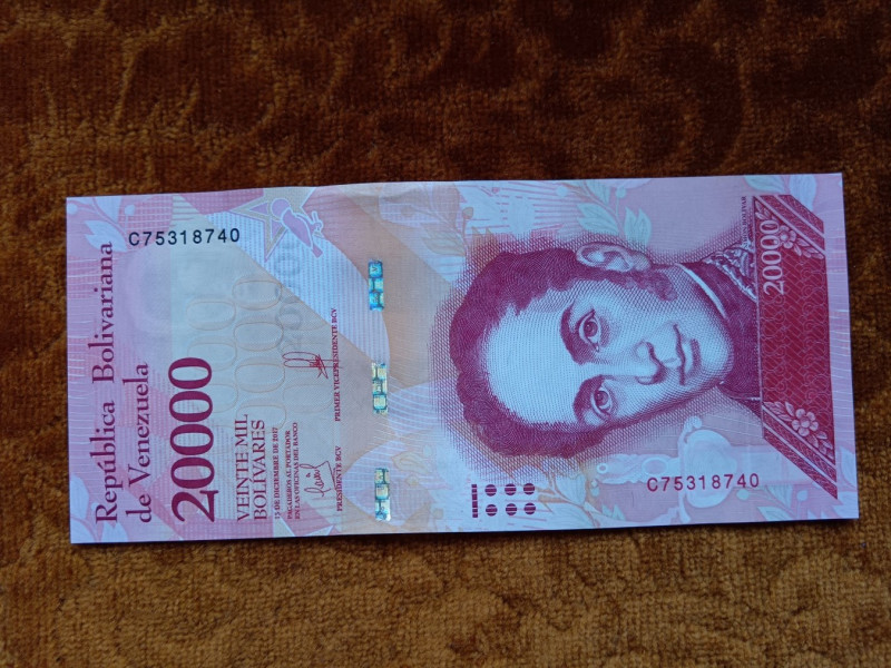 Venecuela 20.000 Bolivar,2017 god.UNC