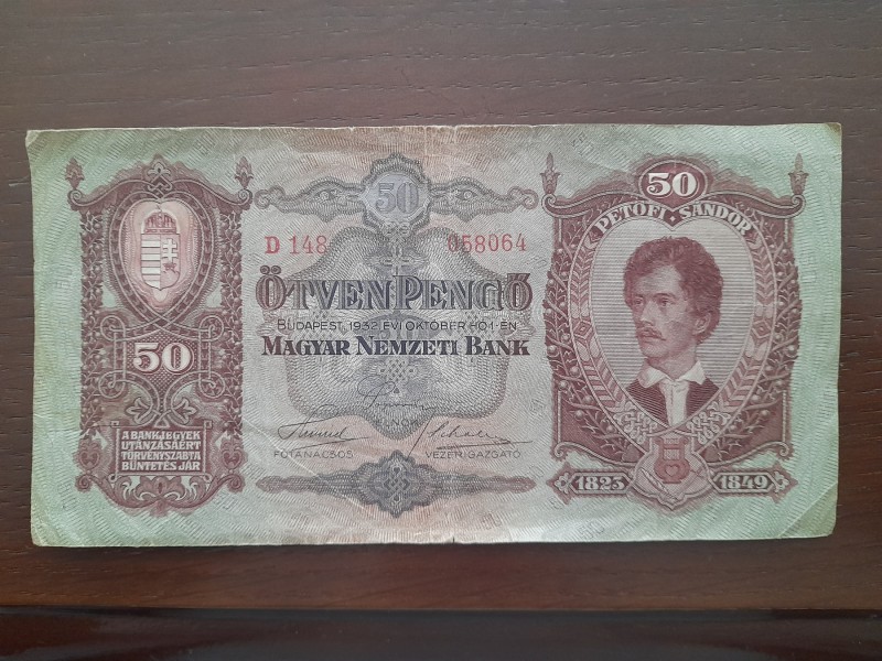 50 pengo,1932