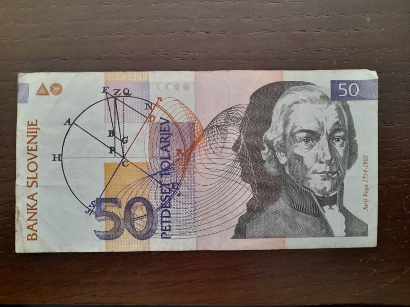 50 tolarjev,1992