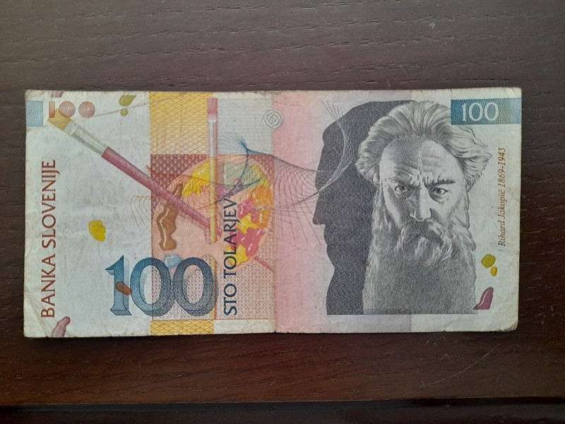 100 tolarjev,1992