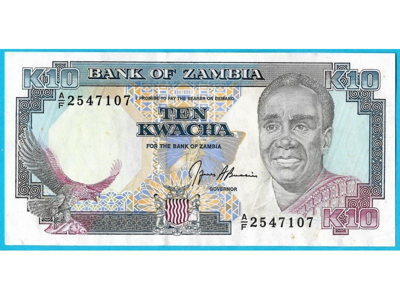 Zambia 100 kvanča 1990-1991