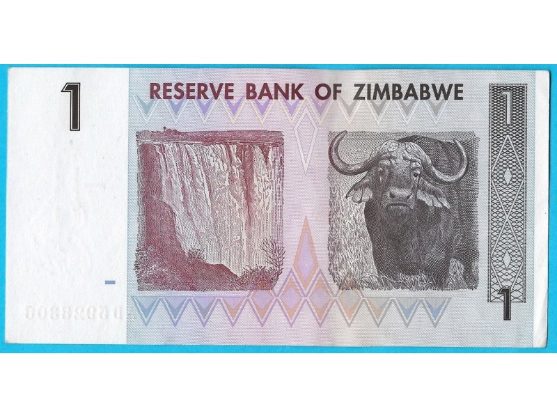 Zimbabve 1 dolar 2007