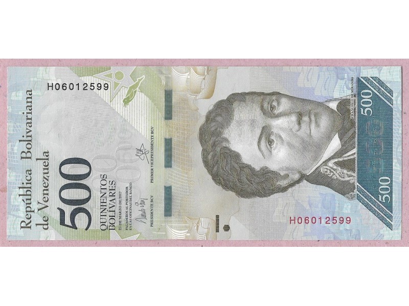 Venecuela 500 bolivara 2017