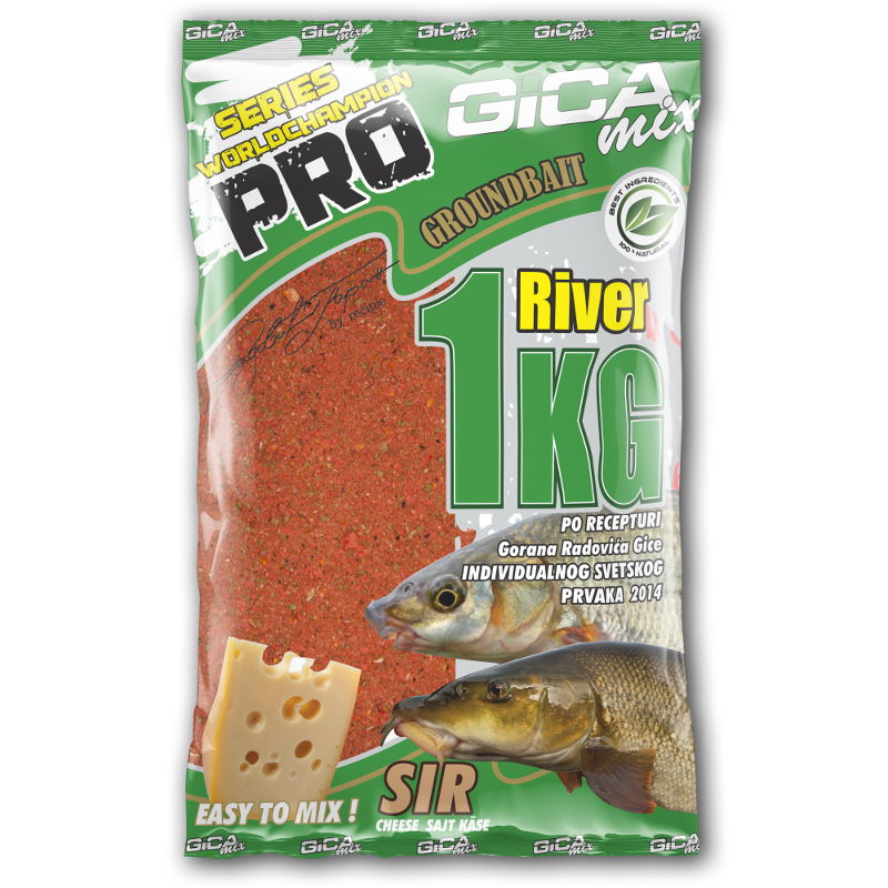 GICA MIX SERIE PRO RIVER 1KG SIR CRVENA