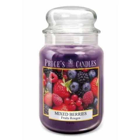 Mixed Berries - Price´s Candle mirisna sveća L (jagodičasto voće i vanila)