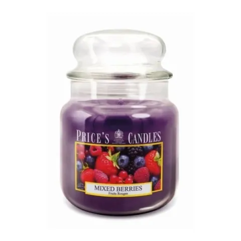 Mixed Berries - Price´s Candle mirisna sveća M (jagodičasto voće i vanila)